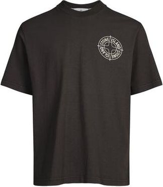 Stone Island T-shirt avec imprim&eacute;