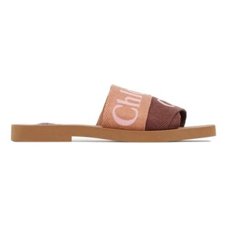 Chlo&eacute; Mules Woody - Femme - Chaussures - Brun - Taille: 39 EU