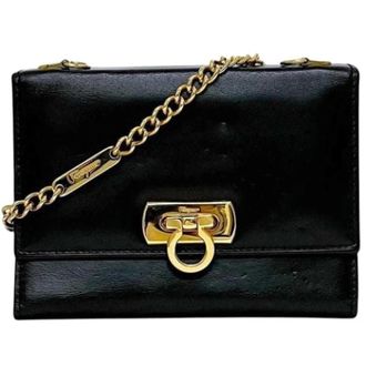 Ferragamo Portefeuille cha&icirc;ne/&eacute;paule Pre-owned - Femme - Pre-owned - Noir - Taille: ONE Size
