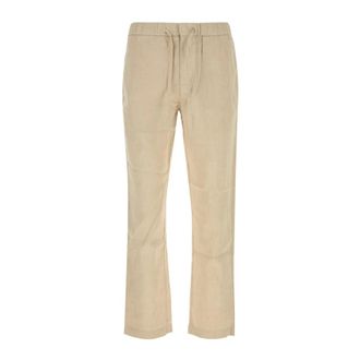 Frescobol Carioca Oscar Leinen-Chinos - - Trousers - Herren - Beige - W32