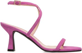 Bally Riemensandalen aus Wildleder - Rosa