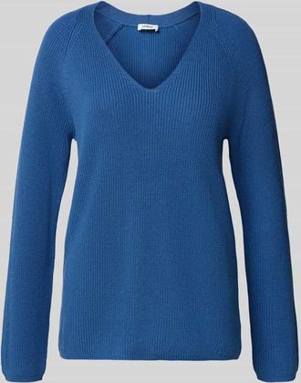 s.Oliver Red Label Regular Fit Strickpullover aus Baumwoll-Mix