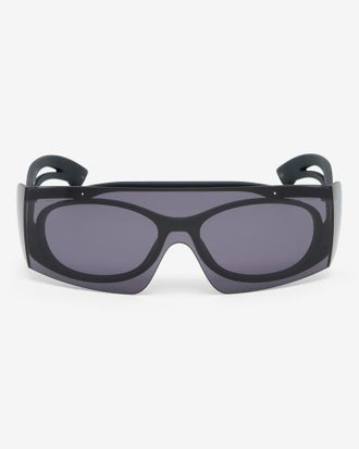 Alexander McQueen Zweifarbige Sonnenbrille - Item 810905J07521056