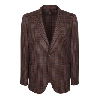 Dell'Oglio Structured Jacket - - Suits - Herren - Mehrfarbig - M