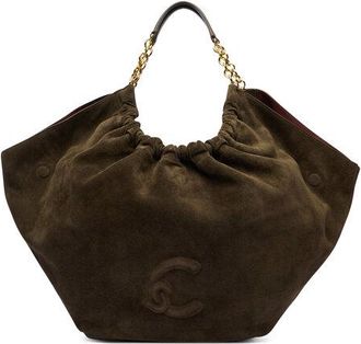 Coccinelle Handtasche V5G Coccinellesmash Sued Ebim E1 V5G 11 01 01 Dunkelgr&uuml;n