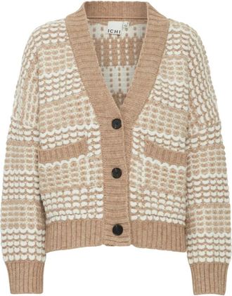 Ichi Ichi, Femme, Pulls, Multicolore, Taille: 46 FR Cardigans