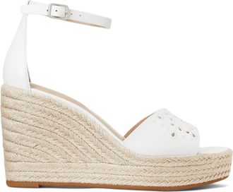 Ralph Lauren HAANA EYELET NAPPA LEATHER ESPADRILLE