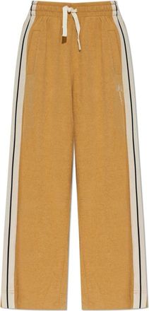 Palm Angels Straight-leg Sweatpants - - Trousers - Damen - Beige - M