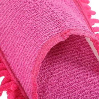 FOMIYES Pantoufles de Sol pour Femmes en Chenille Microfibre et Polaire Taille 35-38 Antid&eacute;rapantes et Super Absorbantes Pantoufles DEntretien Maison R&eacute;utilis