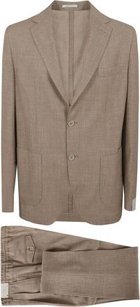 Eleventy Homme, Costumes, Beige, Taille: 2XL Abito