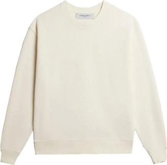 Golden Goose Femme, Sweatshirts et sweats &agrave; capuche, Beige, Taille: 38 FR Boxi SweaT-shirt