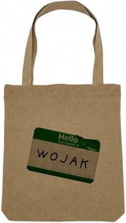 Fabulous Sac Shopping Tote Bag Aspect Lin - Wojak Meme Crypto Currency Trading Blockchain Internet Humour - Sac de Courses Toile Epaisse 360g Beige Naturel Cab