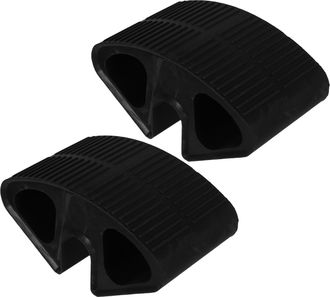 Angoily 2 St&uuml;ck rutschfeste Kunststoff-trittauflagen f&uuml;r Etagenbettleiter Robuste Schutzpolster f&uuml;r Hochschulbetten Einfache Montage Verbesserte Griffigkeit P