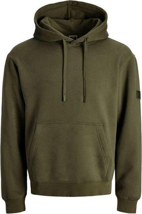 Jack & Jones Hoodie Point Sweat Badge Hood BF mit 3D Print auf der Vorderseite