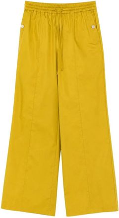 Twinset Femme, Pantalons, Jaune, Taille: 36 FR Twin-set Pantalons