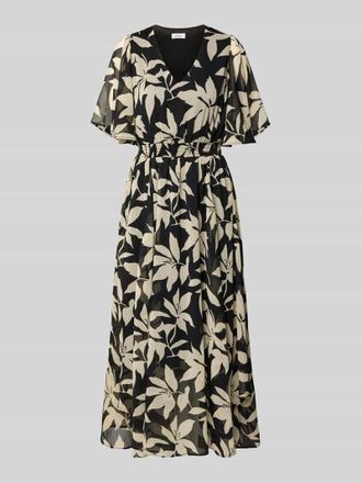 s.Oliver Red Label Tailliertes Chiffonkleid mit Allover-Muster