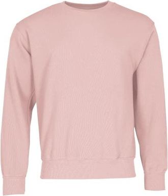 Fruit Of The Loom Sweat classique Set-In + sac en tissu MyShirt gratuit, Poudre rose., XL