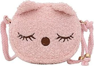 Generic Sac a Main Femme Sac Bandouli&egrave;re Femme Sacoche Femme Bandouli&egrave;re Travail Voyage &Eacute;cole Coeur PU, Sac &Eacute;paule L&eacute;ger Avec Poches, Tendance Romantique Prin