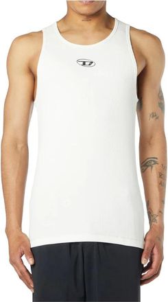 Diesel Homme, Tops, Blanc, Taille: XL T Lifty D Tank Top