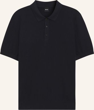 HUGO BOSS Pullover H-Lurazio Regular Fit blau