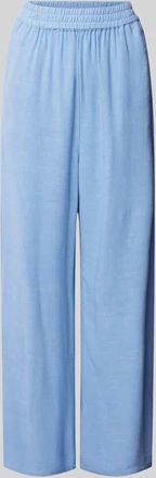 Jake*s Casual Wide Leg Stoffhose aus Viskose-Leinen-Mix