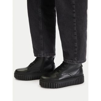 Tamaris Schn&uuml;rschuhe Tamaris 1-25267-45 Schwarz