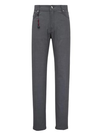 Marco Pescarolo straight trousers - Grau