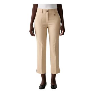 Joop Cropped Hosen - - Trousers - Damen - Beige - M