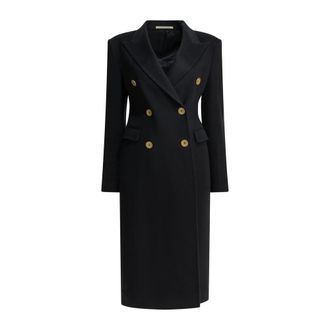 Tagliatore Klassischer Wollmischungs-Mantel mit Doppelreihenschlie&szlig;ung - - Coats - Damen - Blau - 2XS