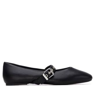 Xti Ballerines Femme Noir - Chaussures Confortables et polyvalentes - Mode d&eacute;contract&eacute;e - Mod&egrave;le 14511805 (Taille40)