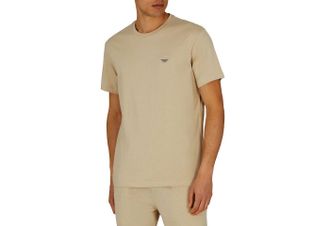 Emporio Armani T-Shirt T-Shirt Beachwear mit Logopatch &uuml;ber der Brust