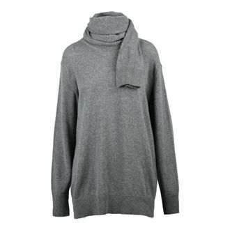 Stella McCartney Kaschmir Wollmischung Strickpullover - - Knitwear - Damen - Grau - M