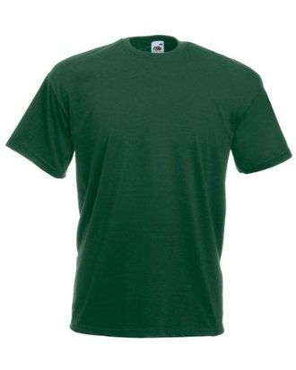 Fruit Of The Loom T-Shirt &agrave; Manches Courtes pour Homme (2XL) (Vert Bouteille)