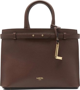 Lancel Sac &agrave; main Faubourg M - Femme - Sacs - Brun - Taille: ONE Size