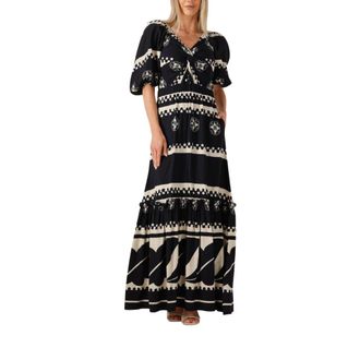 Est'seven Damen, Kleider, Schwarzk, SGr&ouml;&szlig;e