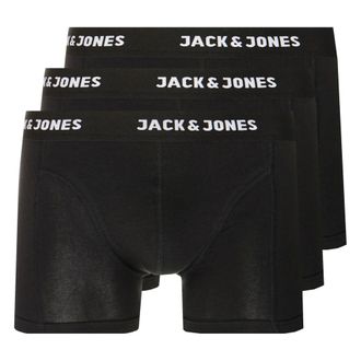 Jack & Jones Homme, Sous-v&ecirc;tements, Noir, Taille: XL Anthony 3-Pack Boxer