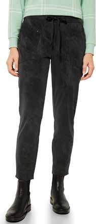 Street One Street One Damen A375849 Joggpants Loose, Schwarz, 42W / 28L EU