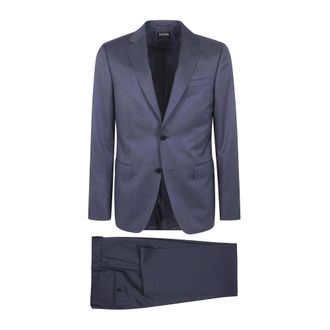 Ermenegildo Zegna Costume Classique en Laine - Homme - Costumes - Gris - Taille: 3XL