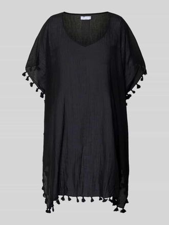 Seafolly Oversized Kaftan mit Rundhalsausschnitt