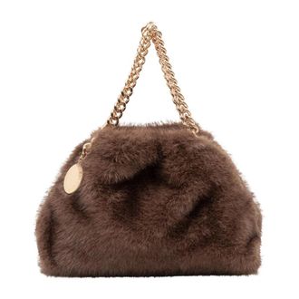 Stella McCartney Falabella Mini Drawstring Bag - - Bags - Damen - Braun - ONE SIZE