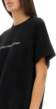 Stella McCartney Cotton T-Shirt - Black