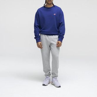 New Balance Herren Made in USA Core Crewneck Sweatshirt in Blau, Baumwollfleece, Gr&ouml;&szlig;e L