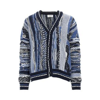 Laneus Cardigan in maglia jacquard Man 48