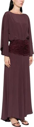 Pinko Pinko, Femme, Robes, Rouge, Taille: 38 FR Robe Maxi