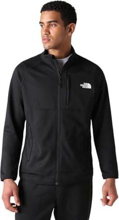 The North Face Veste polaire Canyonlands Full-Zip pour Homme - Veste Teddy pour la randonn&eacute;e et les activit&eacute;s de plein air - TNF Black, M