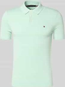 Tommy Hilfiger Regular Fit Strick-Poloshirt aus reiner Baumwolle