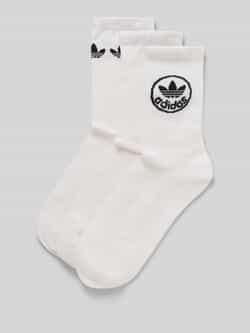 adidas Originals Socken mit Label-Print im 3er-Pack