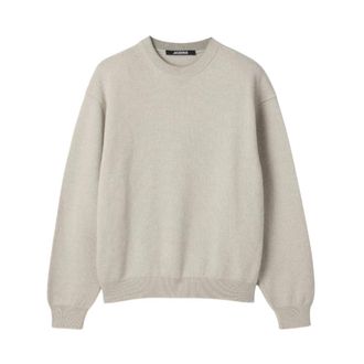 Jacquemus La Maille Moulin Pullover - - Knitwear - Damen - Beige - M