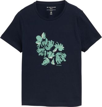 Tom Tailor Damen 1047560 T-Shirt, 10668-Sky Captain Blue, XS