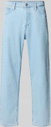 Jack & Jones Straight Fit Jeans aus reiner Baumwolle Modell Alex